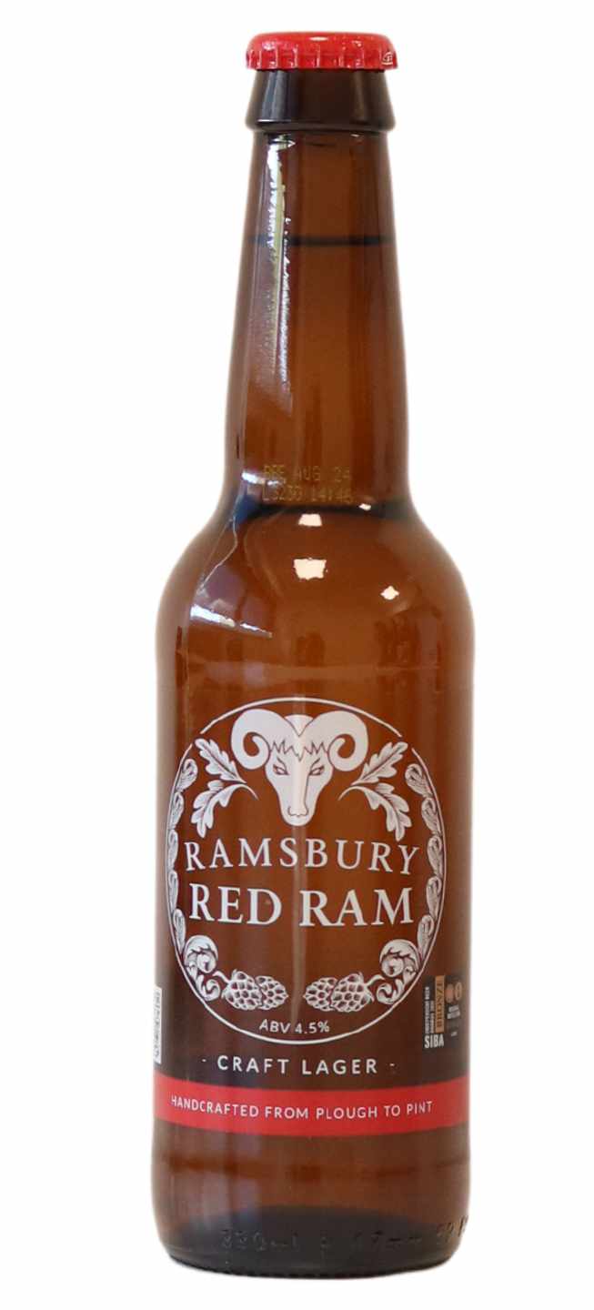Ramsbury Red Ram Lager, Ramsbury Brewery (Case of 12)